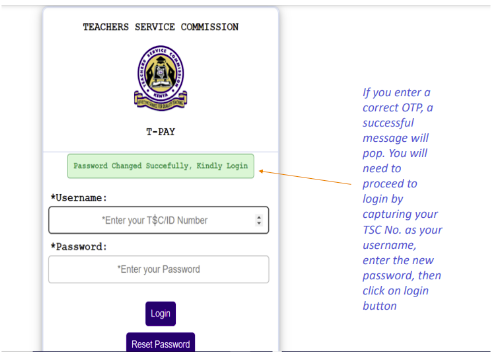 HOW TO UPDATE YOUR TSC TPAY PROFILE STEP BY STEP